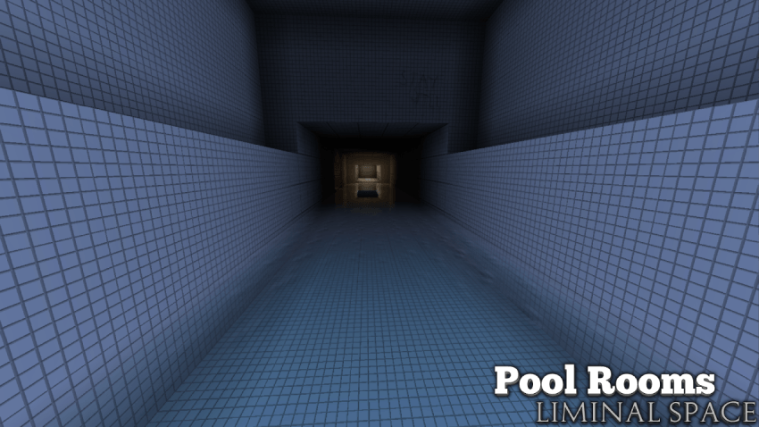 Pool Rooms | Liminal Space - Minecraft Bedrock Maps - CurseForge