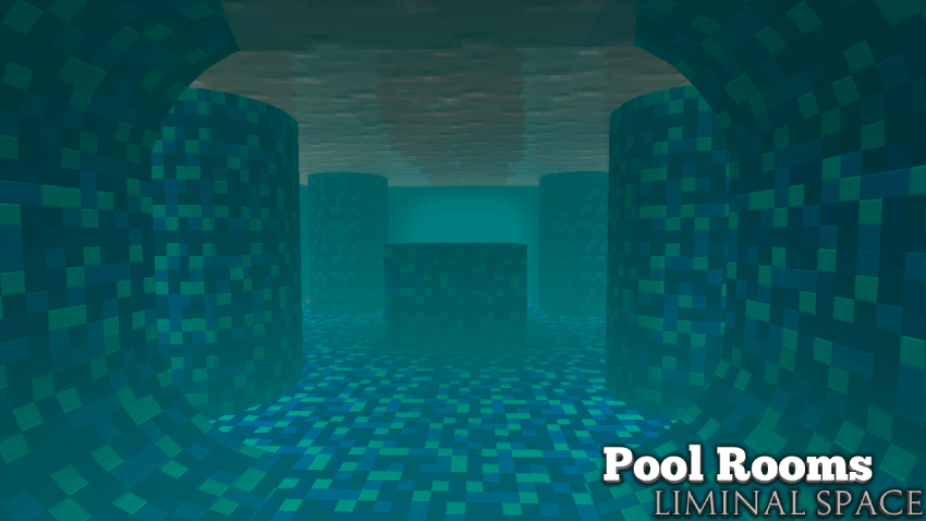 Pool Rooms | Liminal Space - Minecraft Bedrock Maps - CurseForge
