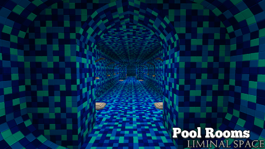 Pool Rooms | Liminal Space - Minecraft Bedrock Maps - CurseForge
