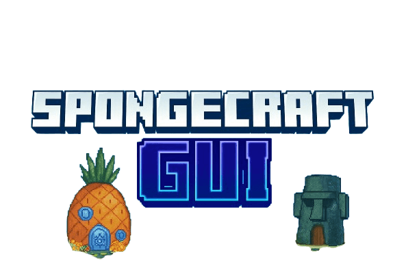 SpongeCraft GUI – Jellyfish & Krabby Patty HUD Minecraft Texture Pack