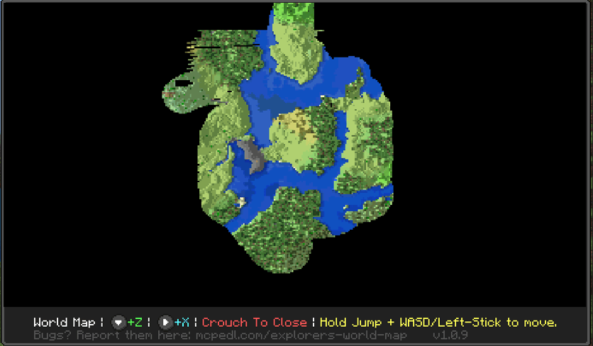 Explorer's World Map & Minimap - Minecraft Bedrock Addons - CurseForge