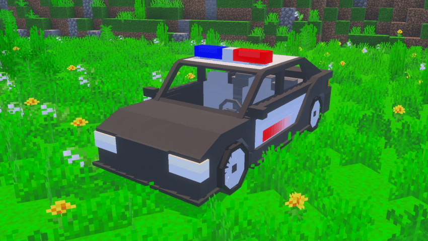 Police Car with Dynamic Light (Achievements Friendly) - Minecraft ...