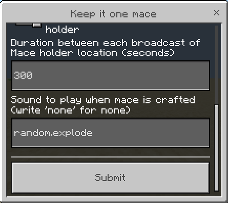 Keep It One Mace Addon - Minecraft Bedrock Addons - CurseForge