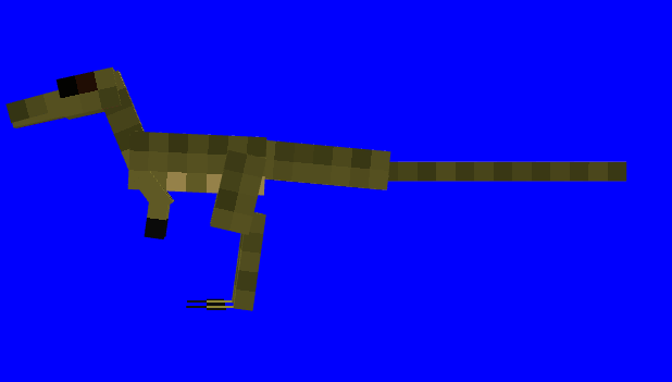 Jurassic Park Compsognathus (for Fossils and Archeology: Revival Genesis) - Minecraft Resource ...