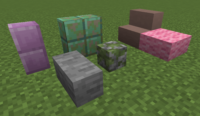 Partial Blocks - Minecraft Bedrock Addons - CurseForge