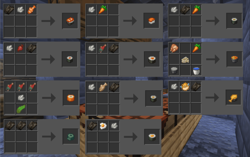 SushiCraft [Food Expansion] - Minecraft Bedrock Addons - CurseForge