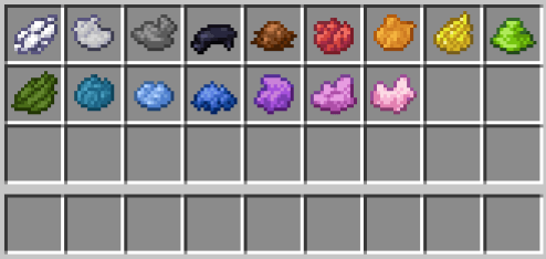 Alternative and Old Dyes - Minecraft Bedrock Texture Packs - CurseForge