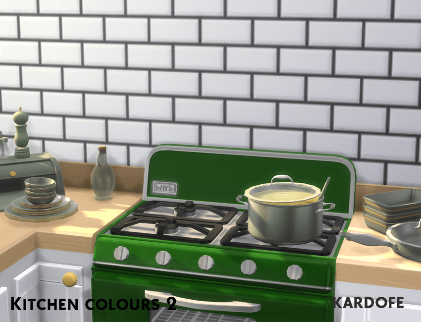 Kitchen colours 2 - The Sims 4 Build / Buy - CurseForge