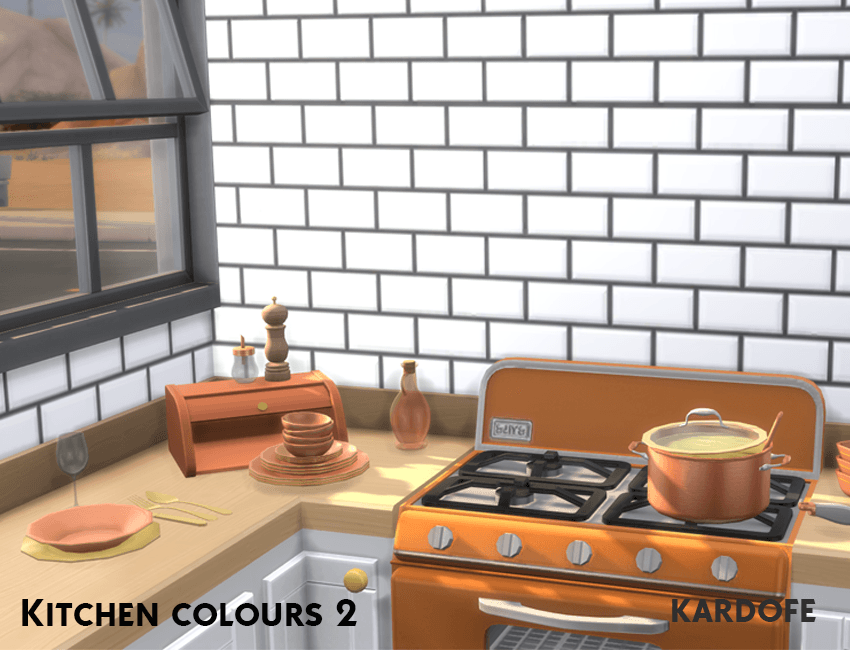 Kitchen colours 2 - The Sims 4 Build / Buy - CurseForge