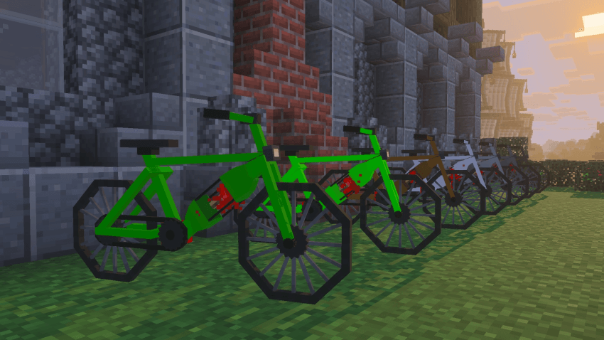 Redstone Bicycle with Dynamic Light (Achievements Friendly) - Minecraft ...