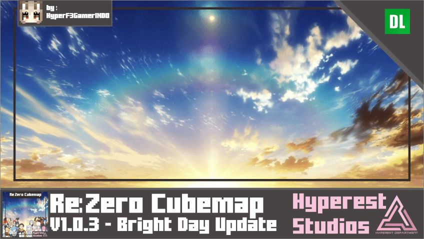 Re:Zero Cubemap | v1.0.3 Bright Day Update Minecraft Texture Pack