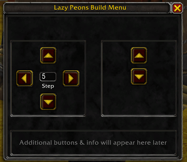 Lazy Peons Build Menu - World of Warcraft Addons - CurseForge