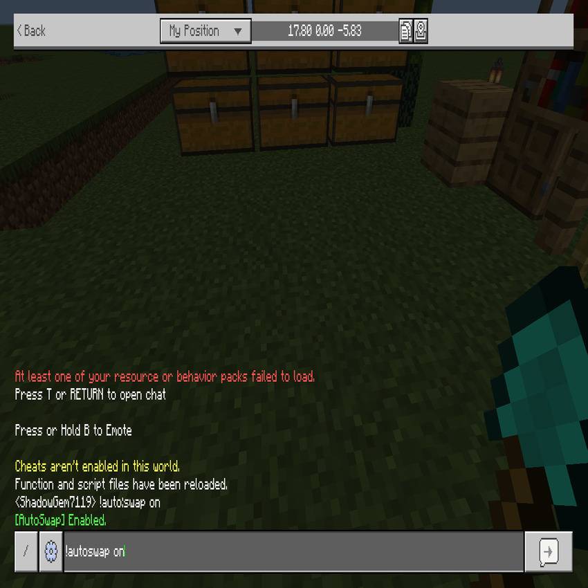 Auto Tool Swap v1.2 "Automatic change between tools" Minecraft Mod