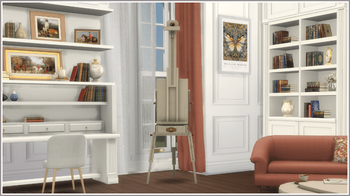 Kory Library - The Sims 4 Rooms / Lots - CurseForge