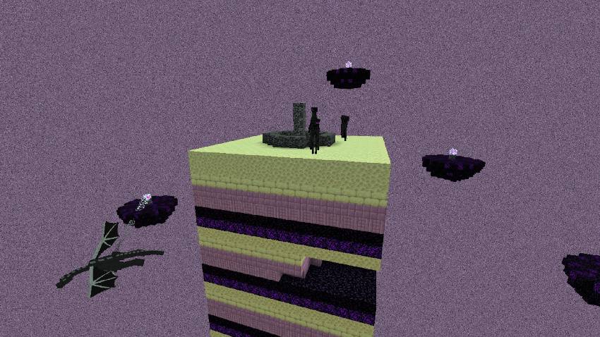 100 days - One Chunk Minecraft Map