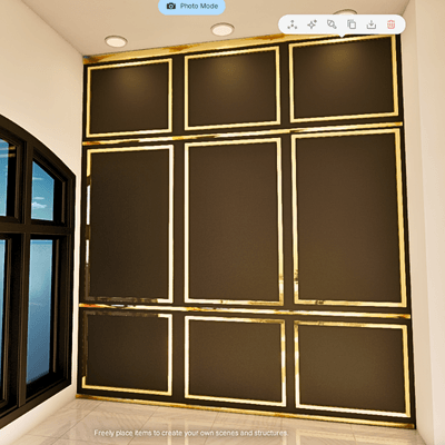 Recolorable Wall Paneling (Upper portion) - inZOI Build Mode - CurseForge