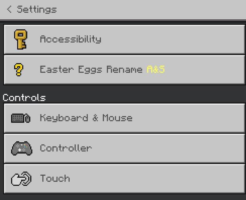 Easter Eggs Rename A&S - Minecraft Bedrock Texture Packs - CurseForge