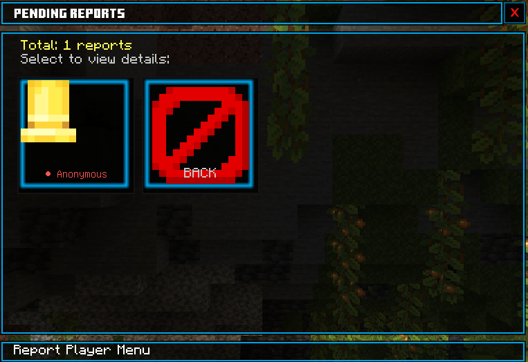 Player Report Menu - Minecraft Bedrock Addons - CurseForge