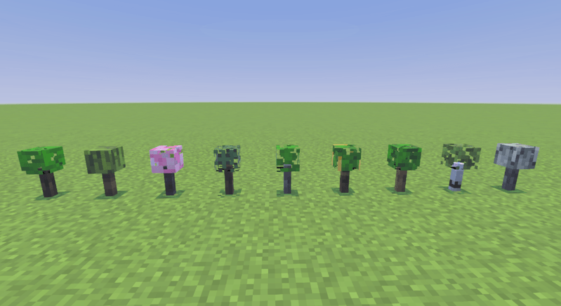 Wheel of Creation: Natural Trees - Minecraft Bedrock Addons - CurseForge