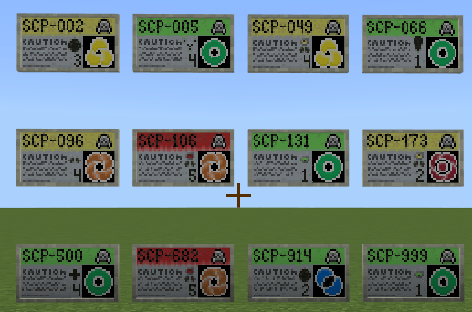 Scp Labels - Minecraft Bedrock Addons - CurseForge