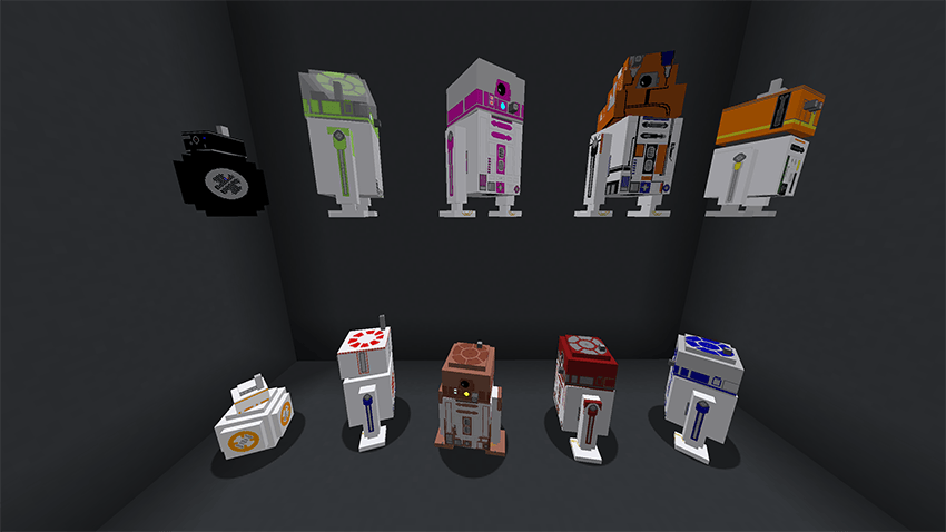 Astromech Droids [FORGE] - Minecraft Mods - CurseForge