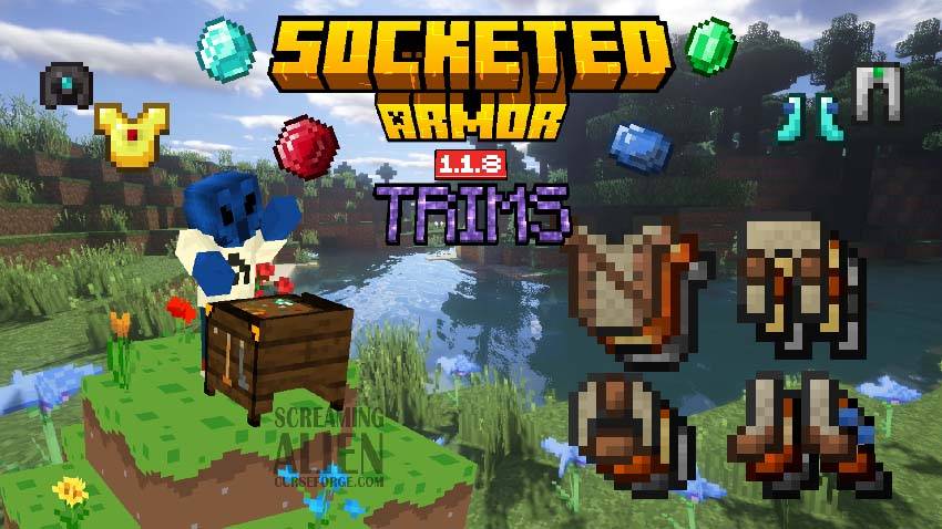Socketed Armor - Minecraft Bedrock Addons - CurseForge