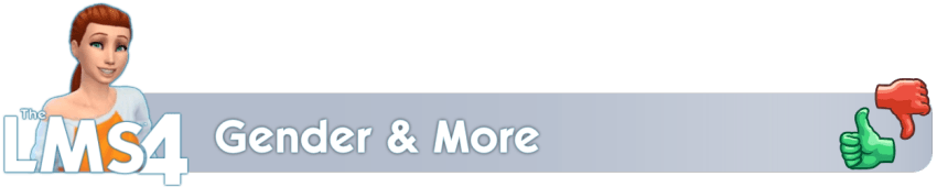 Gender & More | Custom Lot Trait - The Sims 4 Mods - CurseForge