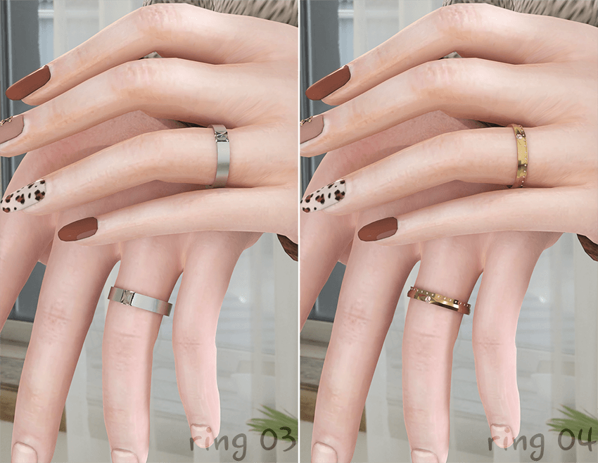 [EGGSIMS] Couple rings Set - The Sims 4 Create a Sim - CurseForge