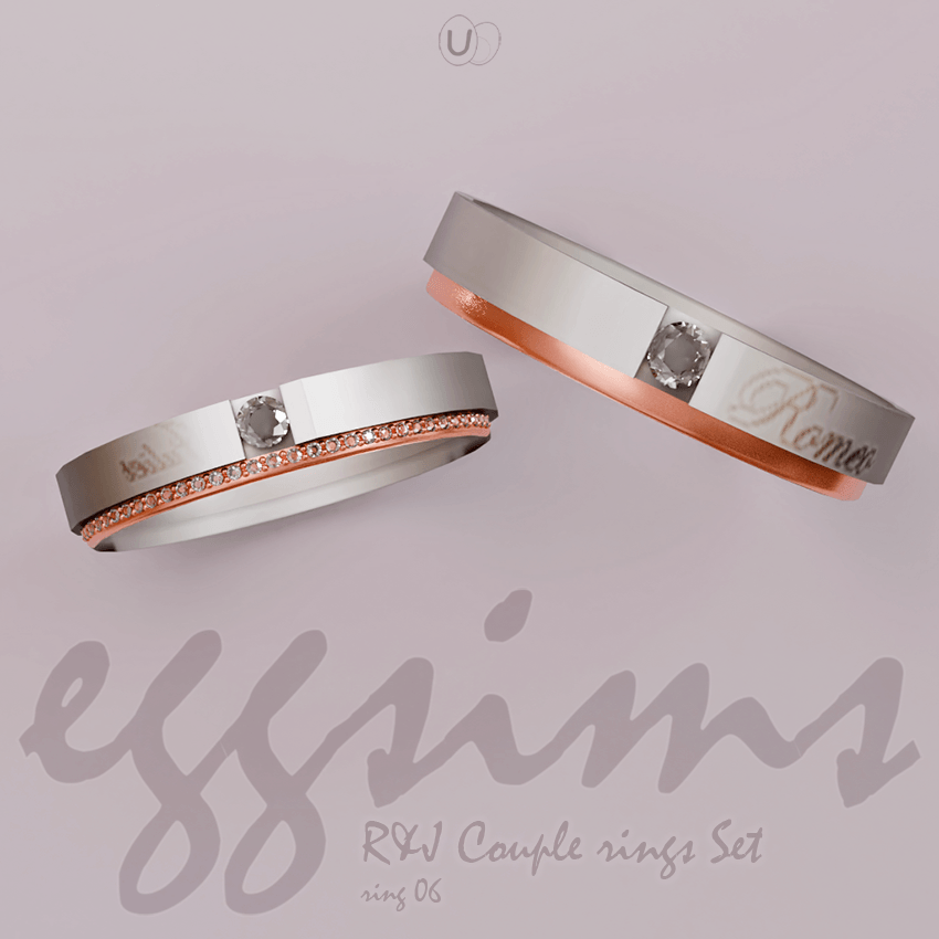 R&J couple ring Set - The Sims 4 Create a Sim - CurseForge