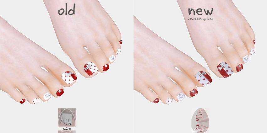 [EGGSIMS] Cubic Toenail Set - The Sims 4 Create a Sim - CurseForge