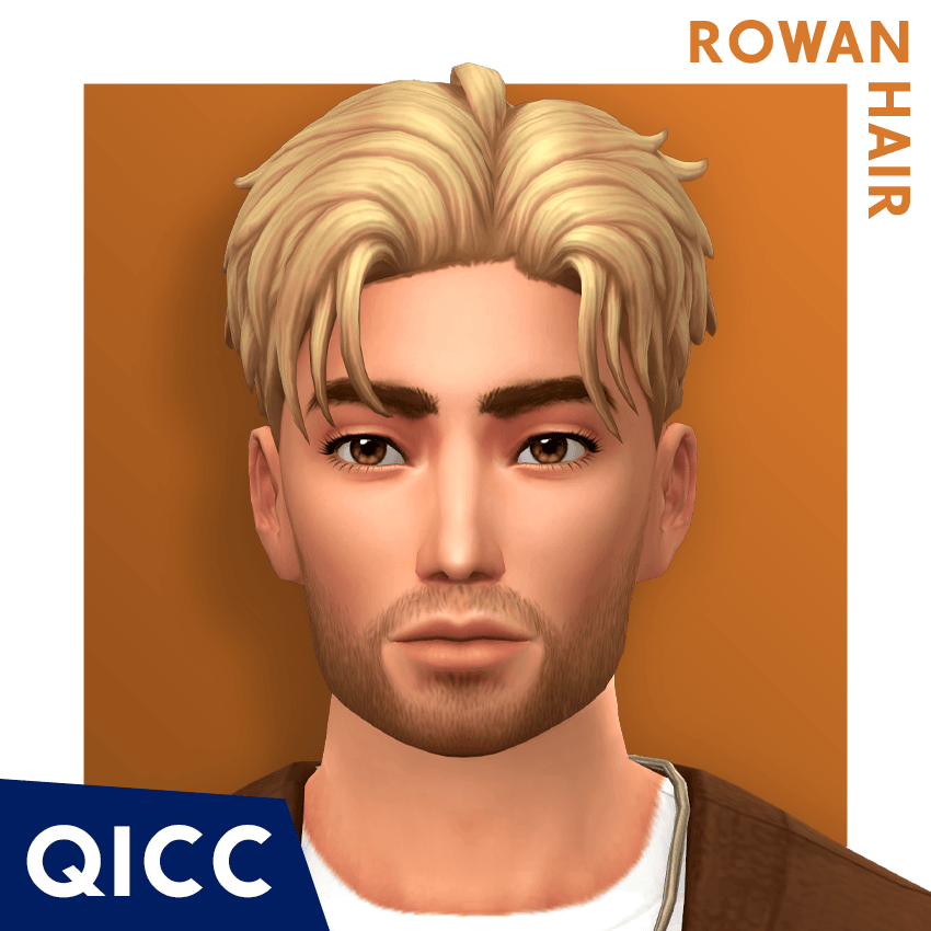 QICC - Rowan Hair - The Sims 4 Create a Sim - CurseForge