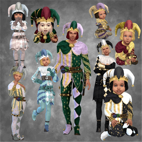 TSM Joker Outfit - The Sims 4 Create a Sim - CurseForge