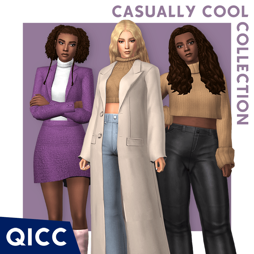 QICC - Casually Cool Collection - The Sims 4 Create a Sim - CurseForge