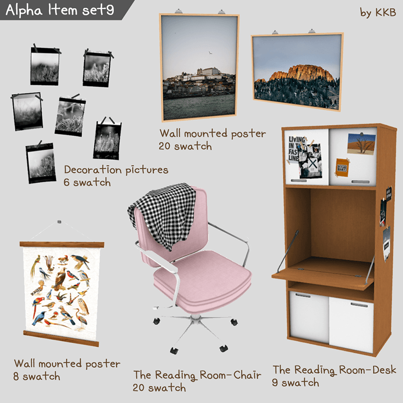 KKB's Item set9 - The Sims 4 Build / Buy - CurseForge