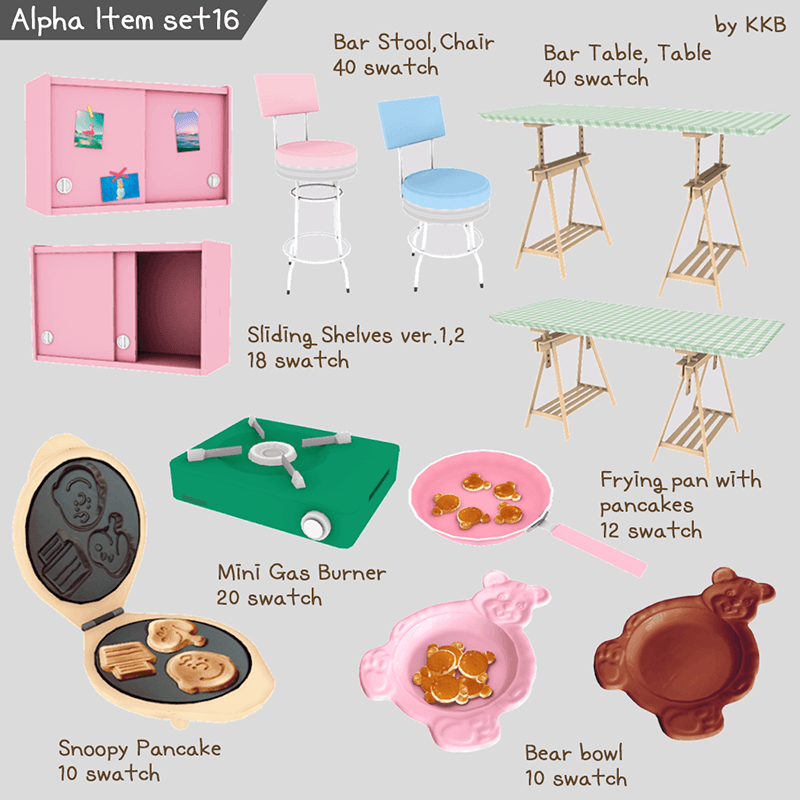 KKB's Item set16 - The Sims 4 Build / Buy - CurseForge