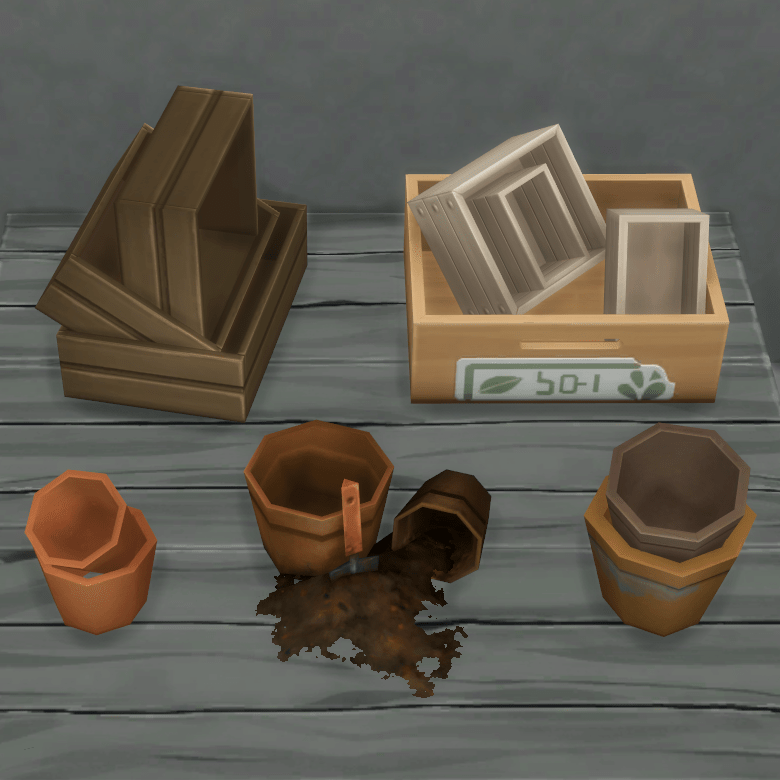 Eco Lifestyle Garden Clutter - The Sims 4 Build / Buy - CurseForge