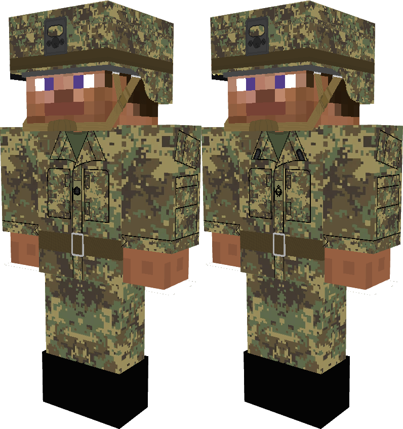Military Uniform Minecraft Mod