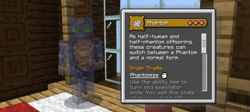 OriginsPE - Minecraft Bedrock Addons - CurseForge