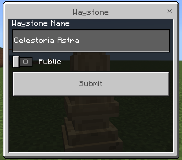 Simple Waystone Addon - Minecraft Bedrock Addons - CurseForge
