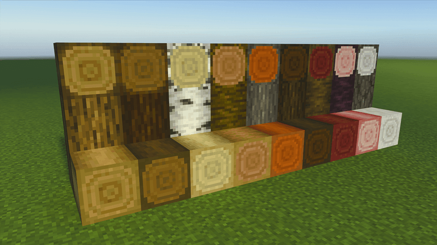 Trees Plus+ Better Trees Texture Pack - Minecraft Bedrock Addons ...