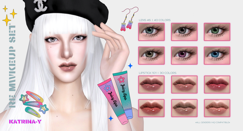 Re-Makeup Set - The Sims 4 Create a Sim - CurseForge