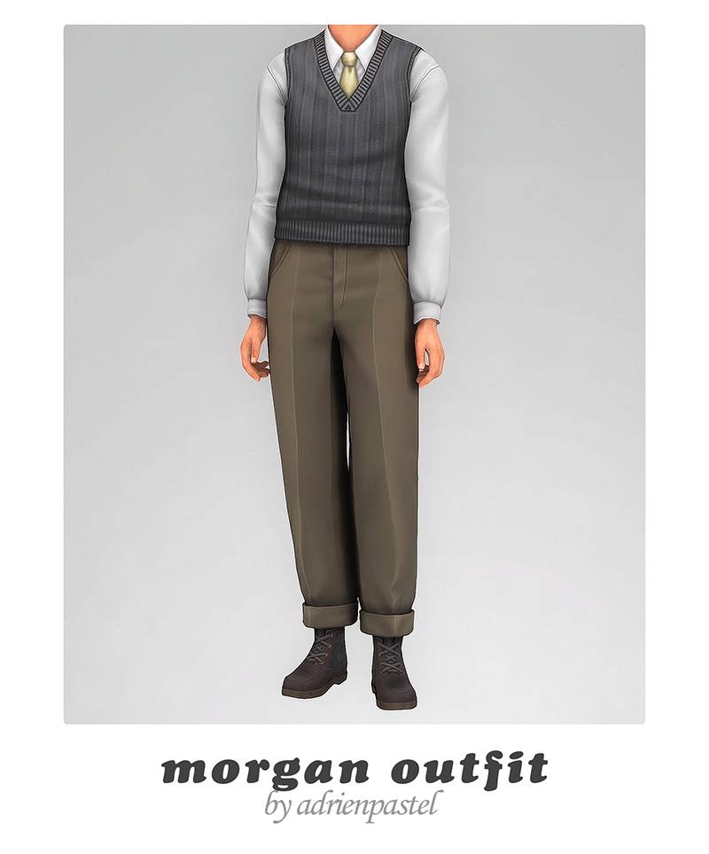Download Morgan Outfit - The Sims 4 Mods - CurseForge