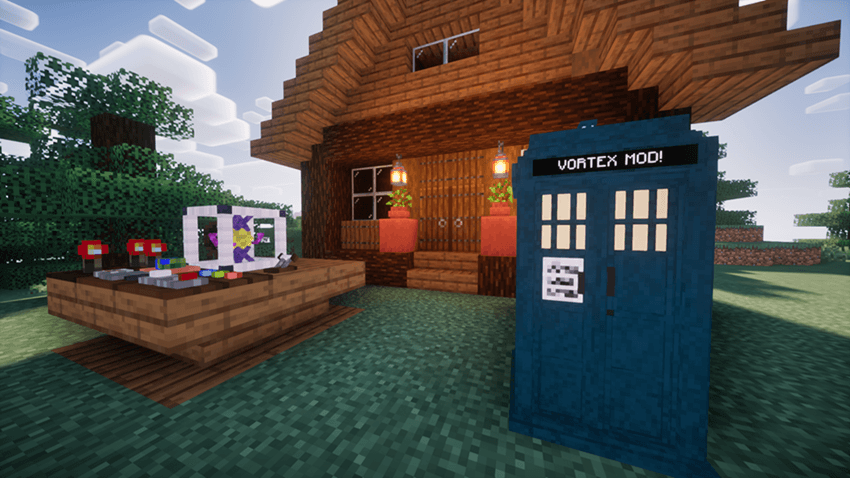 The Time Vortex (TARDIS) - Minecraft Mods - CurseForge