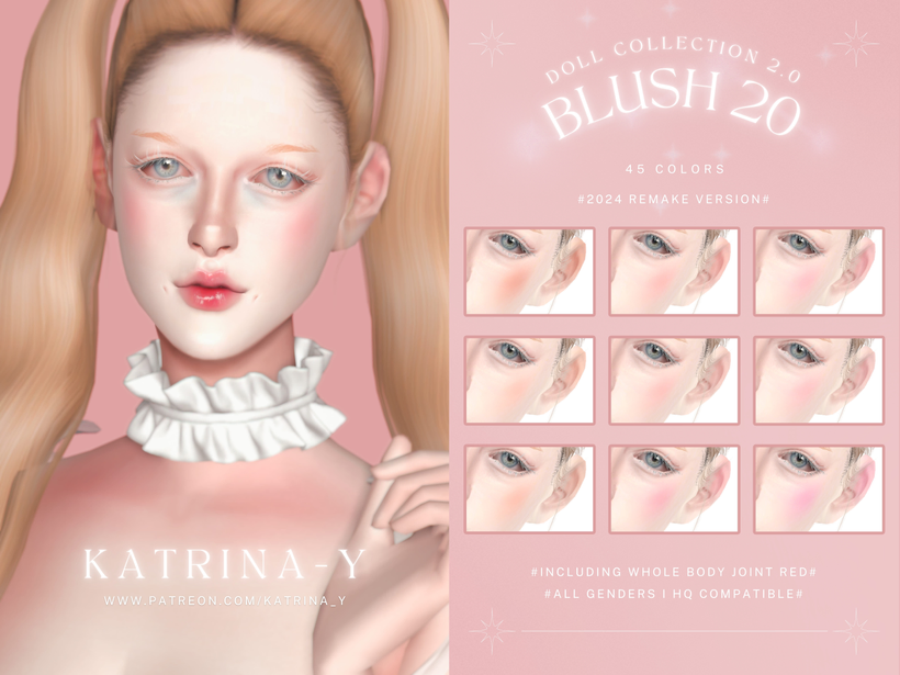 [KAT]DOLL MAKE UP COLLECTION V2 - The Sims 4 Create a Sim - CurseForge
