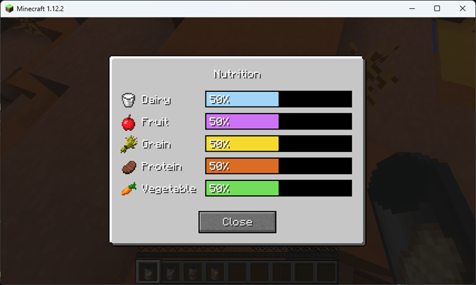 Nutrition Unofficial Extended Life - Minecraft Mods - CurseForge