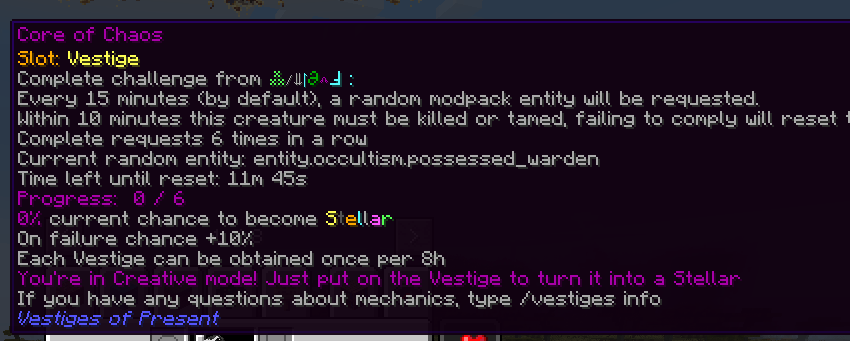 Vestiges of the Present - Minecraft Mods - CurseForge