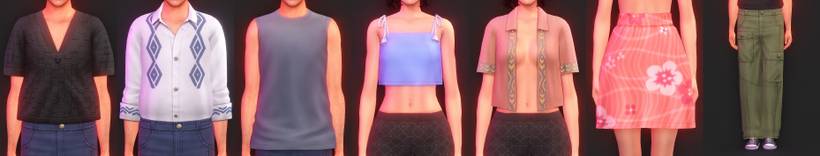 For Rent Add-Ons (CAS) - The Sims 4 Create a Sim - CurseForge