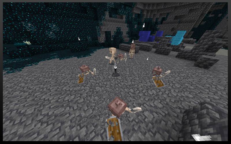 Skeleton King Epic Bosses Minecraft Bedrock Addons Curseforge