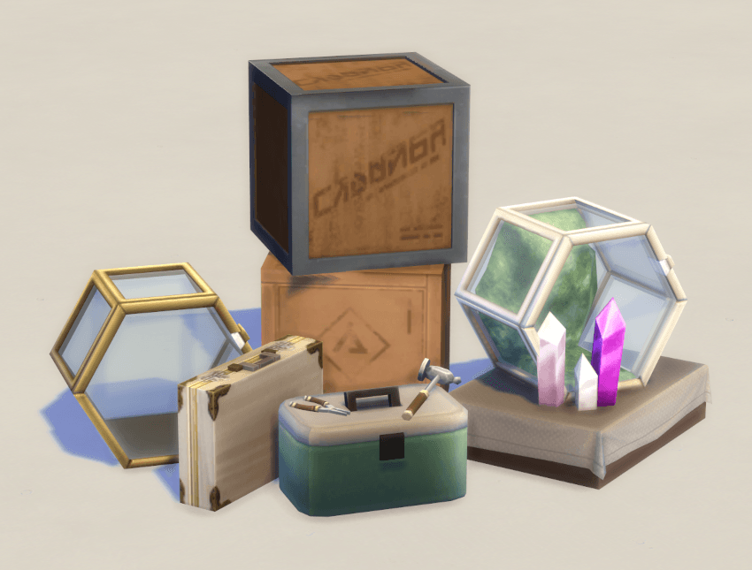 Crystal Creations Separated Clutter - The Sims 4 Build / Buy - CurseForge