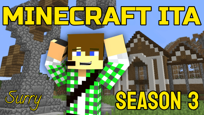 Surry's Survival World - Minecraft ITA Season 3 - Minecraft Bedrock ...